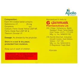 Eptus 25 Tablet | Uses, Side Effects, Price | Apollo Pharmacy