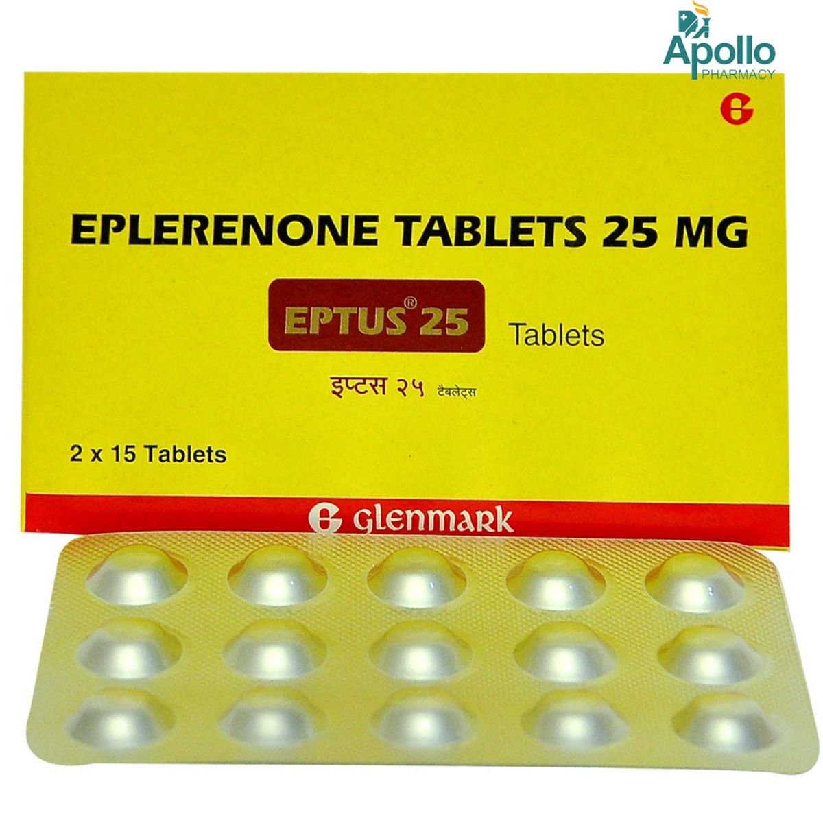 Eptus 25 Tablet | Uses, Side Effects, Price | Apollo Pharmacy