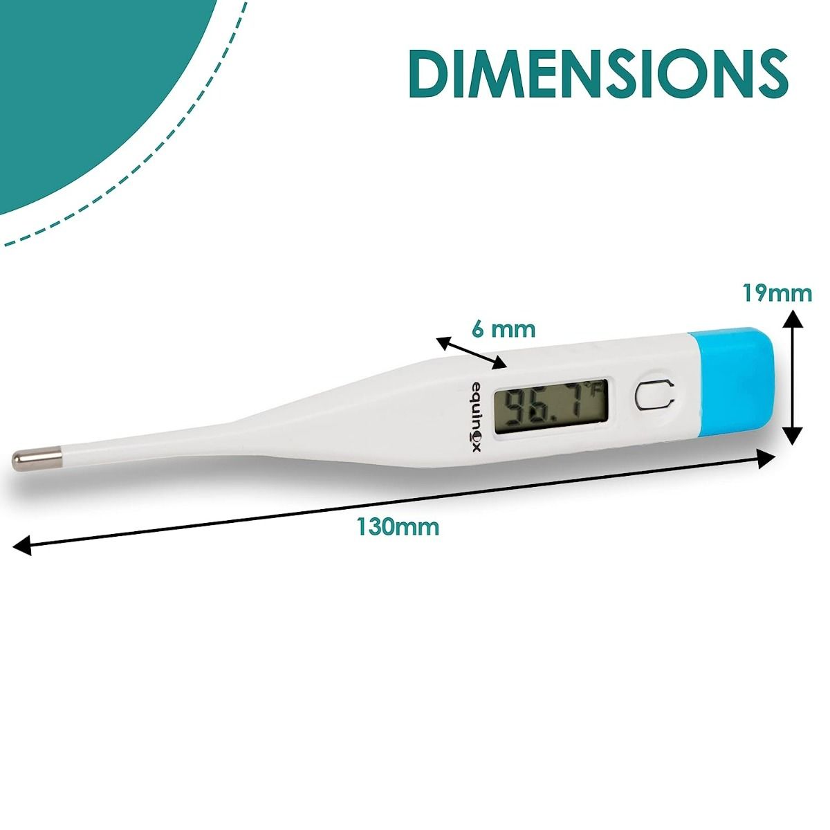 Equinox Digital Thermometer EQ-DT-63, 1 Count Price, Uses, Side Effects ...