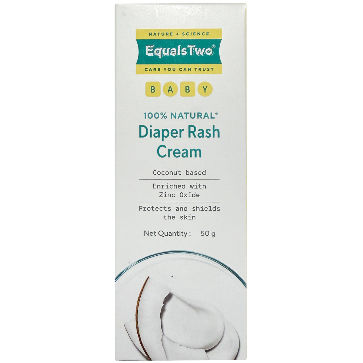 Buy Equals Two Baby Diaper Rash Cream, 50 gm | 19 Minutes Delivery ...