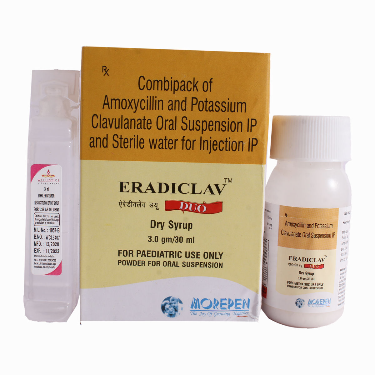 Eradiclav Dry Syrup 30 ml Price, Uses, Side Effects, Composition ...