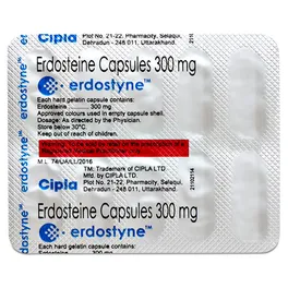 Erdostyne Capsule 10's | Uses, Side Effects, Price | Apollo Pharmacy