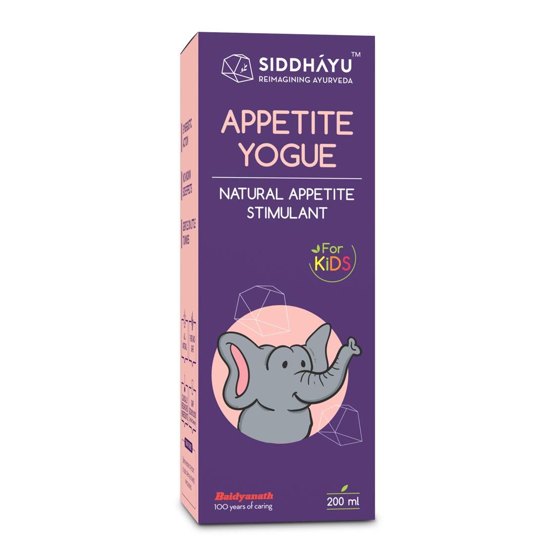 Siddhayu Appetite Yogue Natural Appetite Stimulant for Kids, 200 ml ...