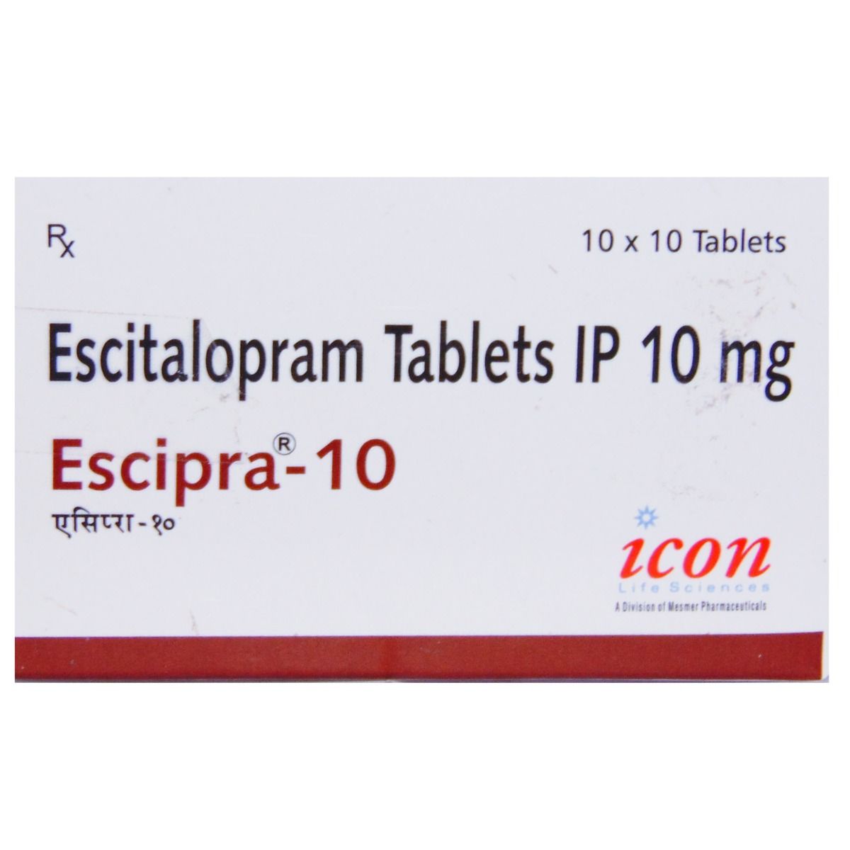 Escipra-10 Tablet | Uses, Side Effects, Price | Apollo Pharmacy