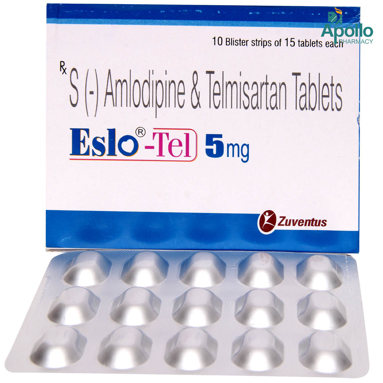 Eslo-Tel 5 mg Tablet 15's Price, Uses, Side Effects, Composition ...