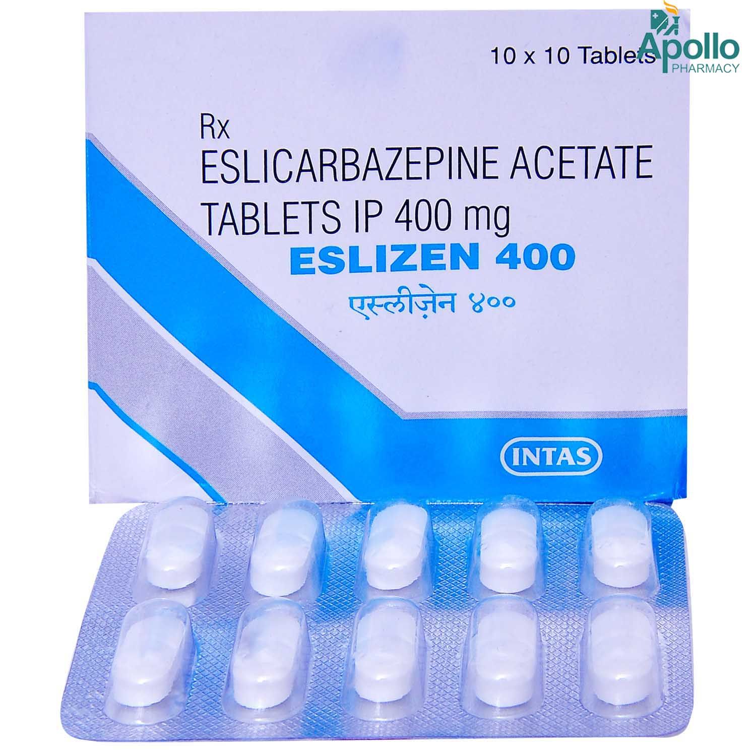 Eslizen 400 Tablet 10's Price, Uses, Side Effects, Composition - Apollo ...