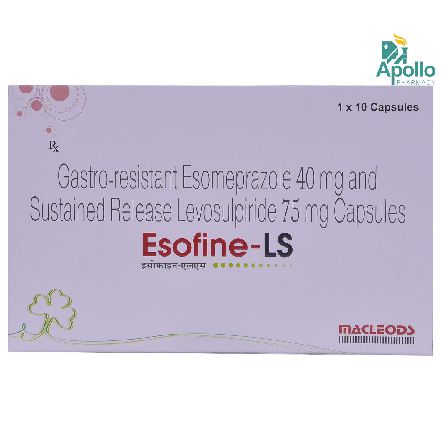 Esofine-LS Capsule | Uses, Side Effects, Price | Apollo Pharmacy