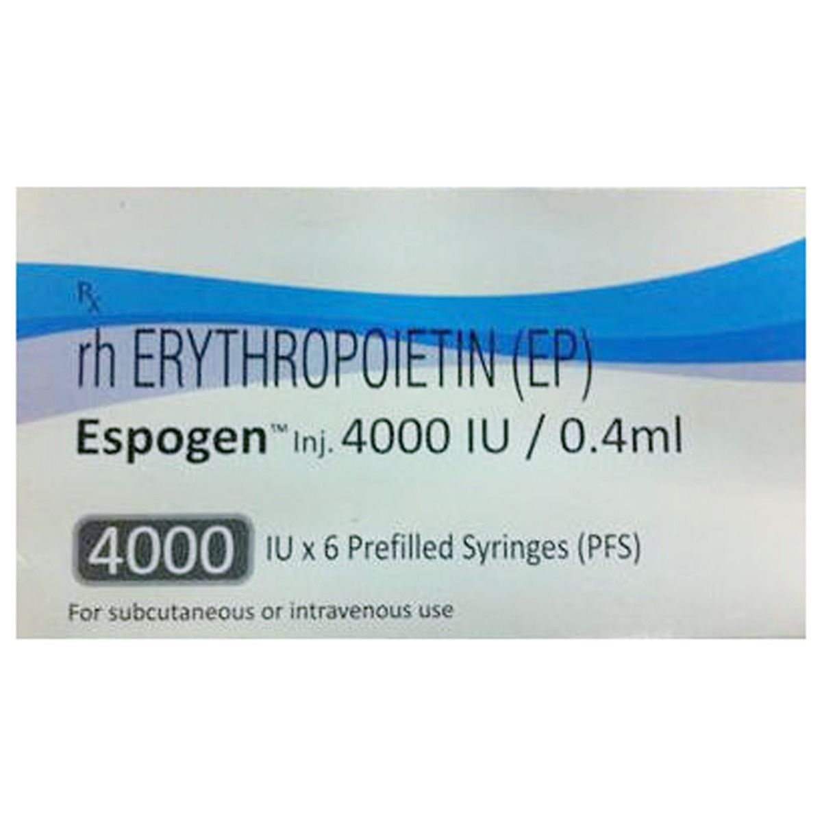 Espogen 4000IU Injection | Uses, Side Effects, Price | Apollo Pharmacy
