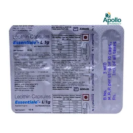 Essentiale L 1gm Capsule | Uses, Side Effects, Price | Apollo Pharmacy