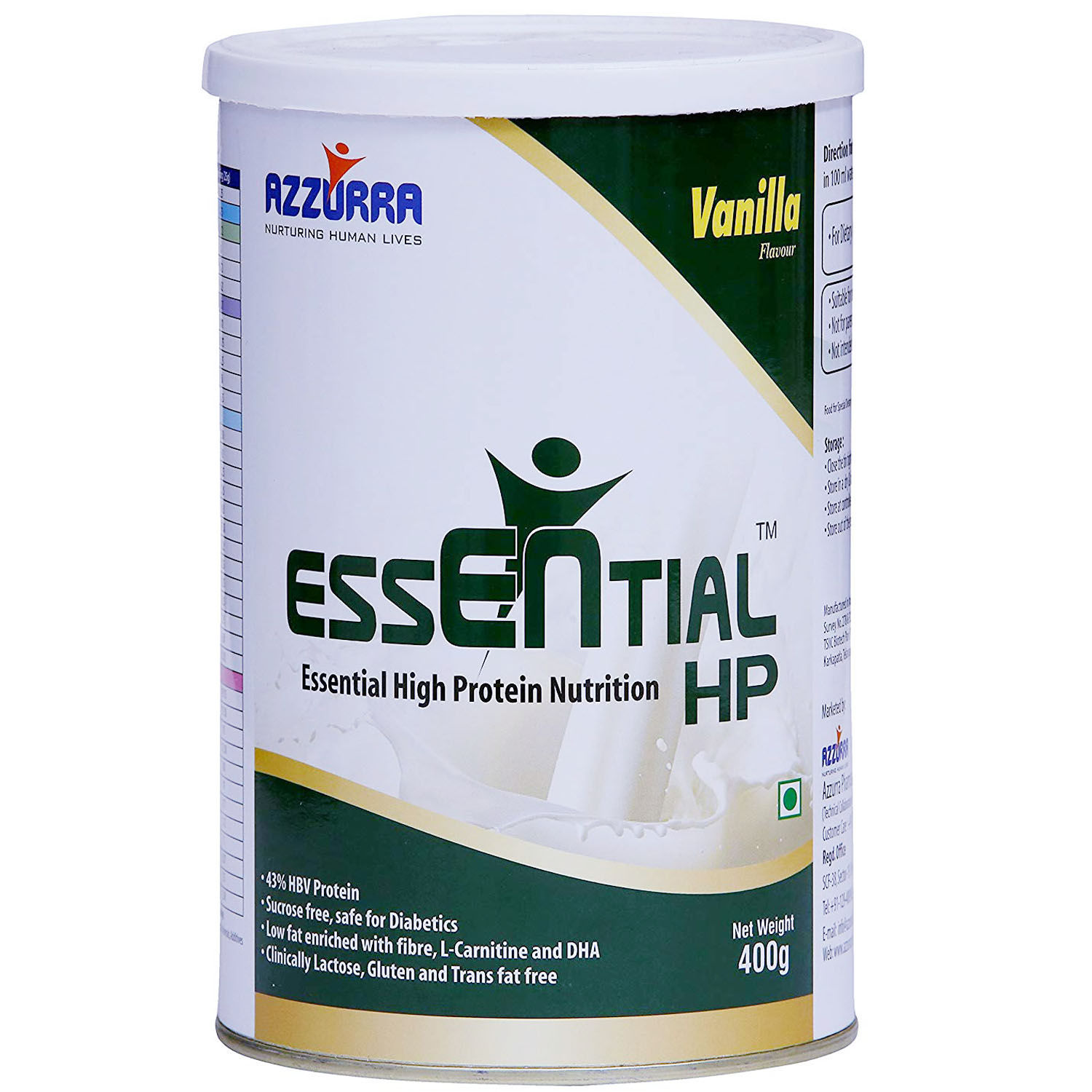 Essential HP Vanilla Flavour Powder, 400 gm Tin Price, Uses, Side ...