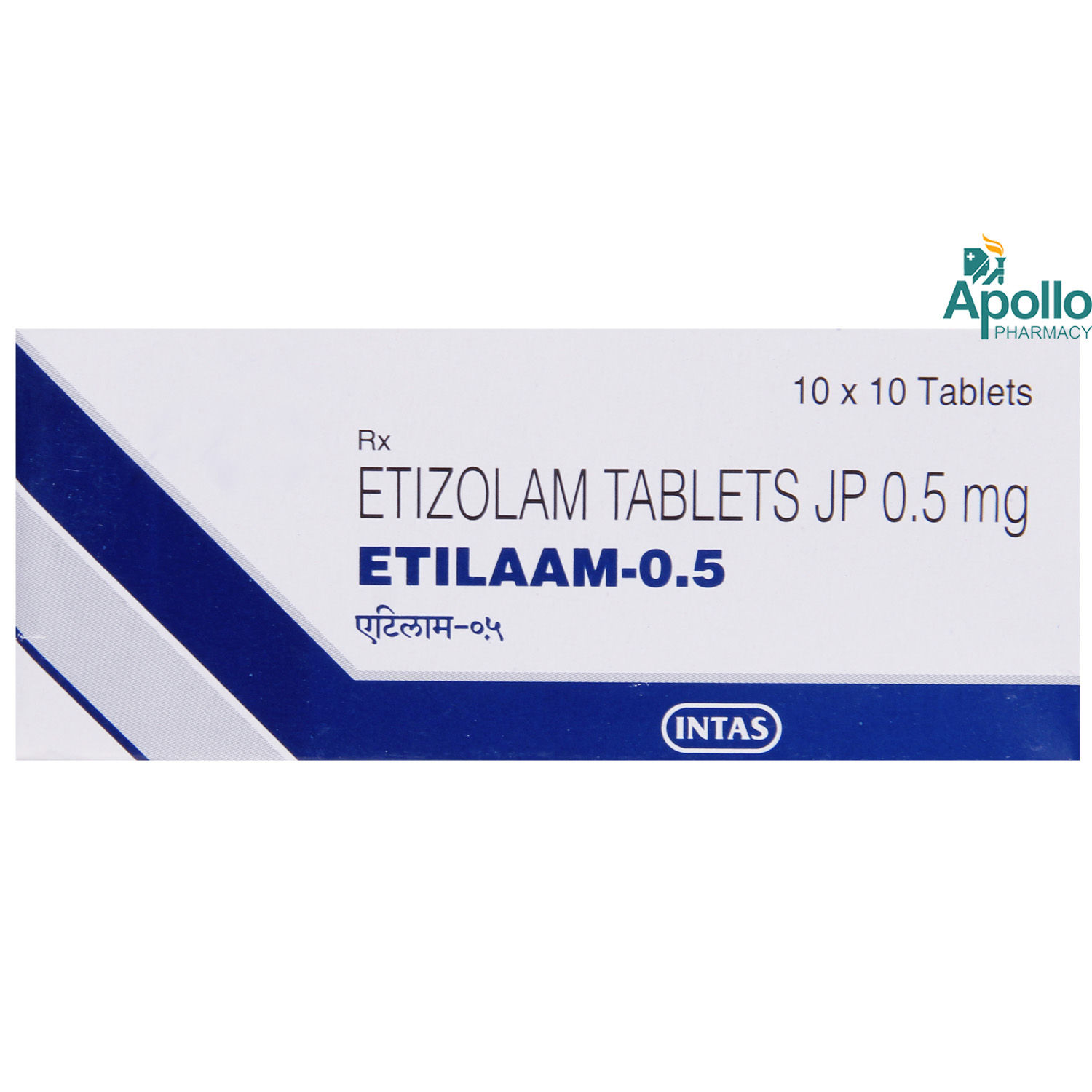 Etilaam-0.5 Tablet | Uses, Side Effects, Price | Apollo Pharmacy