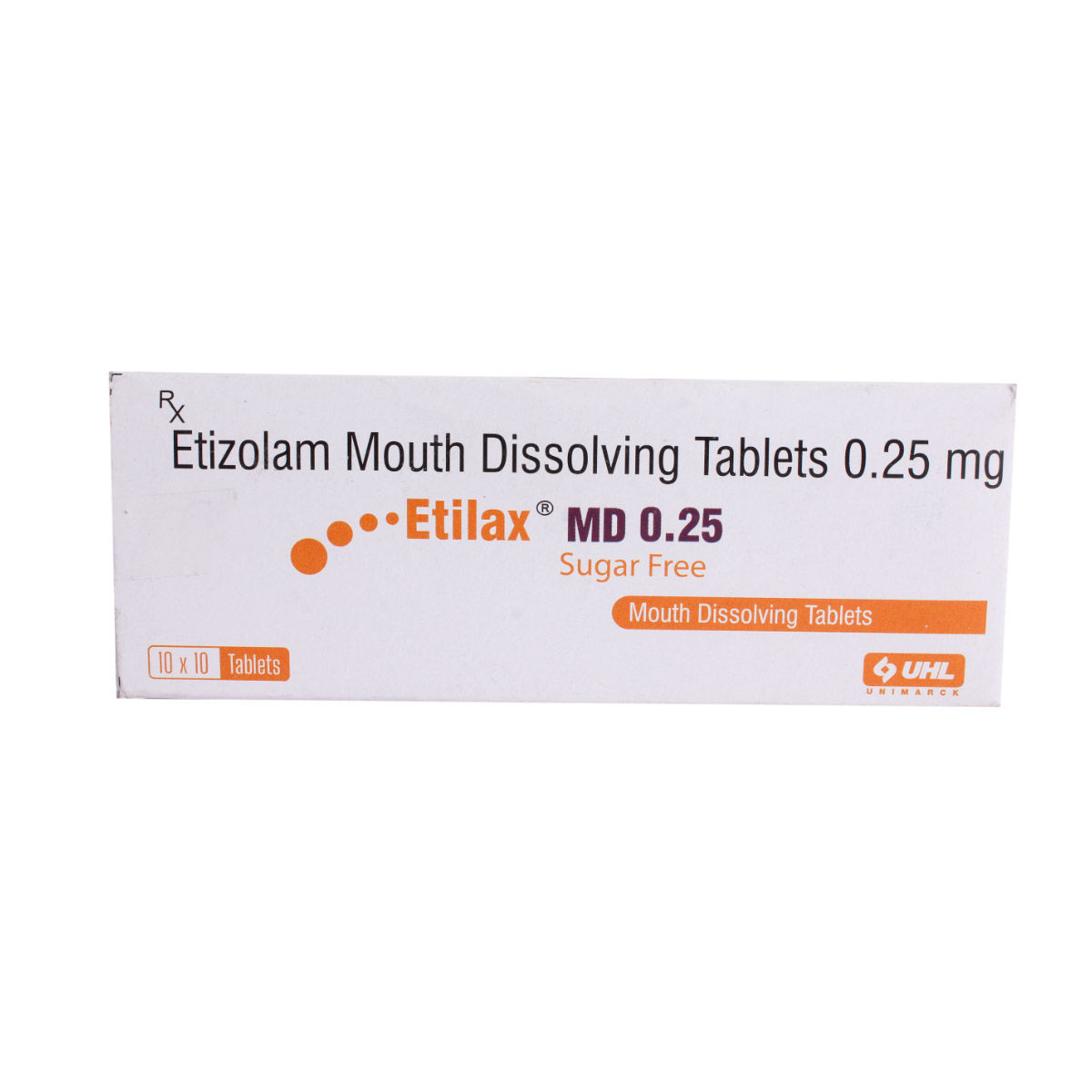 Etilax MD Sugar Free 0.25mg Tablet | Uses, Side Effects, Price | Apollo ...