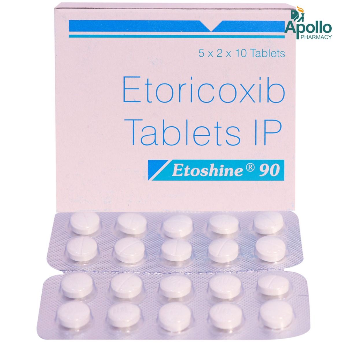 Etoshine 90 Tablet 10's Price, Uses, Side Effects, Composition - Apollo ...