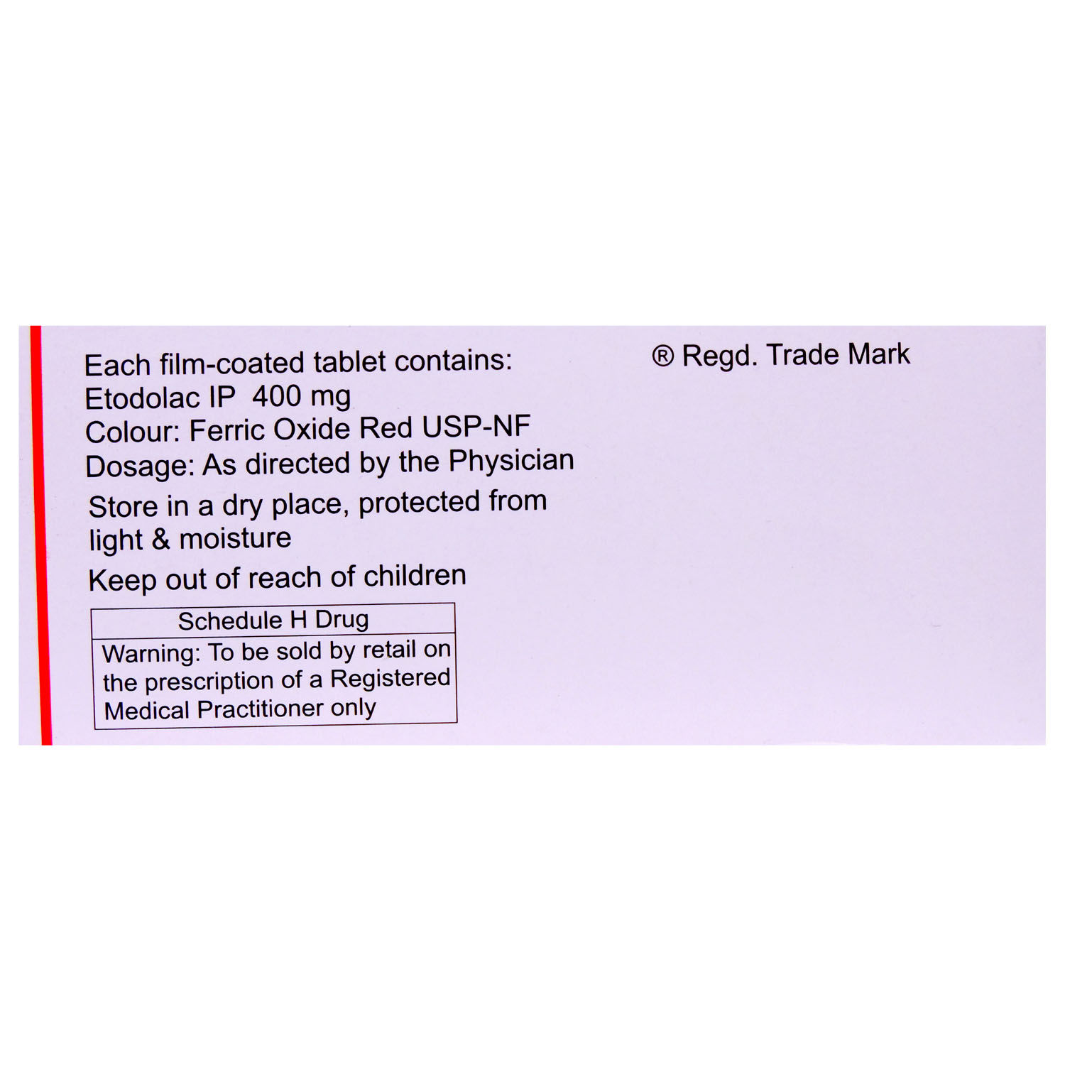 Etova-400 Tablet | Uses, Side Effects, Price | Apollo Pharmacy