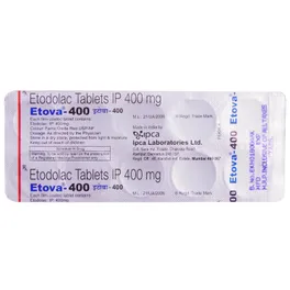 Etova-400 Tablet | Uses, Side Effects, Price | Apollo Pharmacy