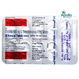 Etova-MR 400/4 Tablet | Uses, Side Effects, Price | Apollo Pharmacy