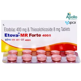 Etova MR Forte 400/8 Tablet | Uses, Side Effects, Price | Apollo Pharmacy