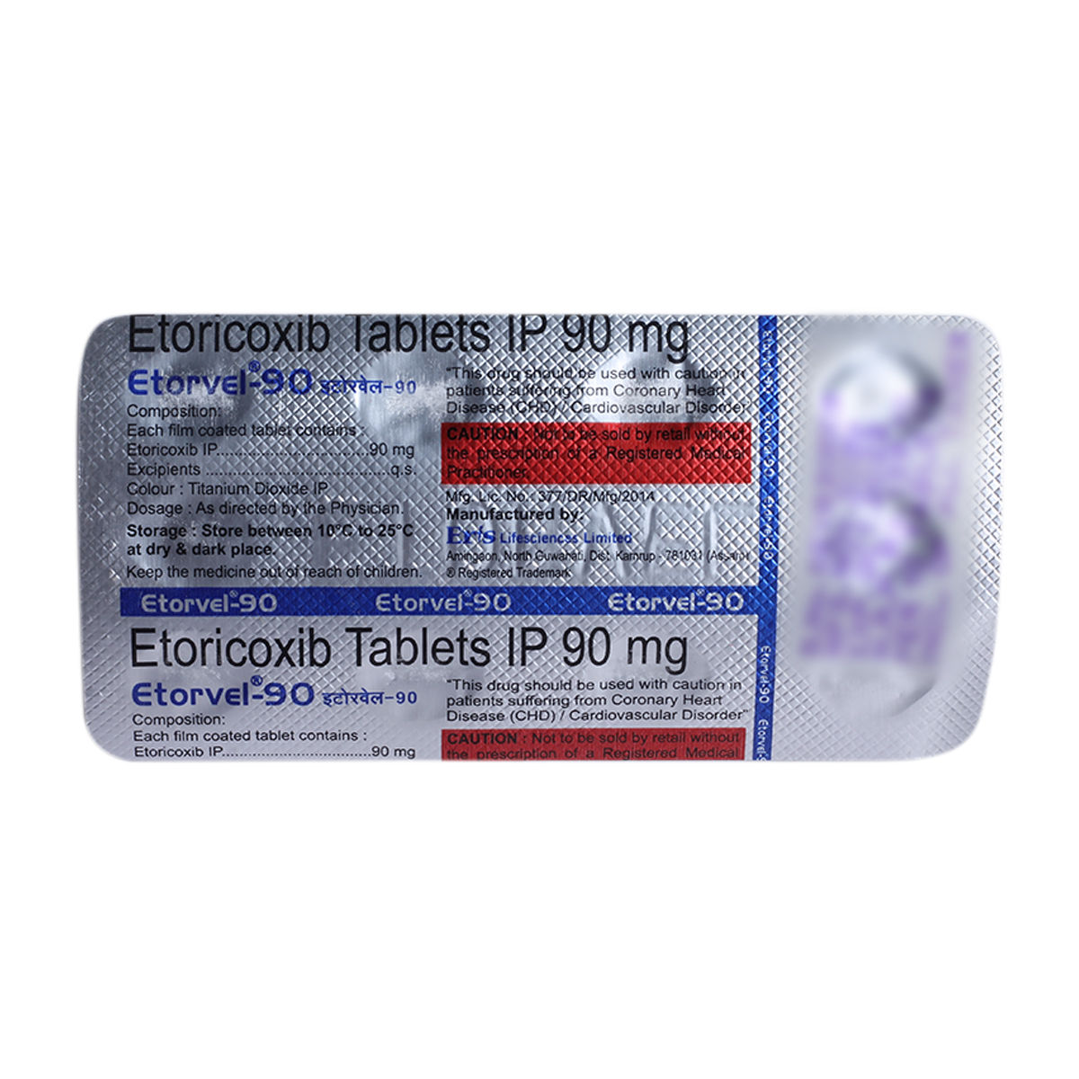Etorvel-90 Tablet | Uses, Side Effects, Price | Apollo Pharmacy