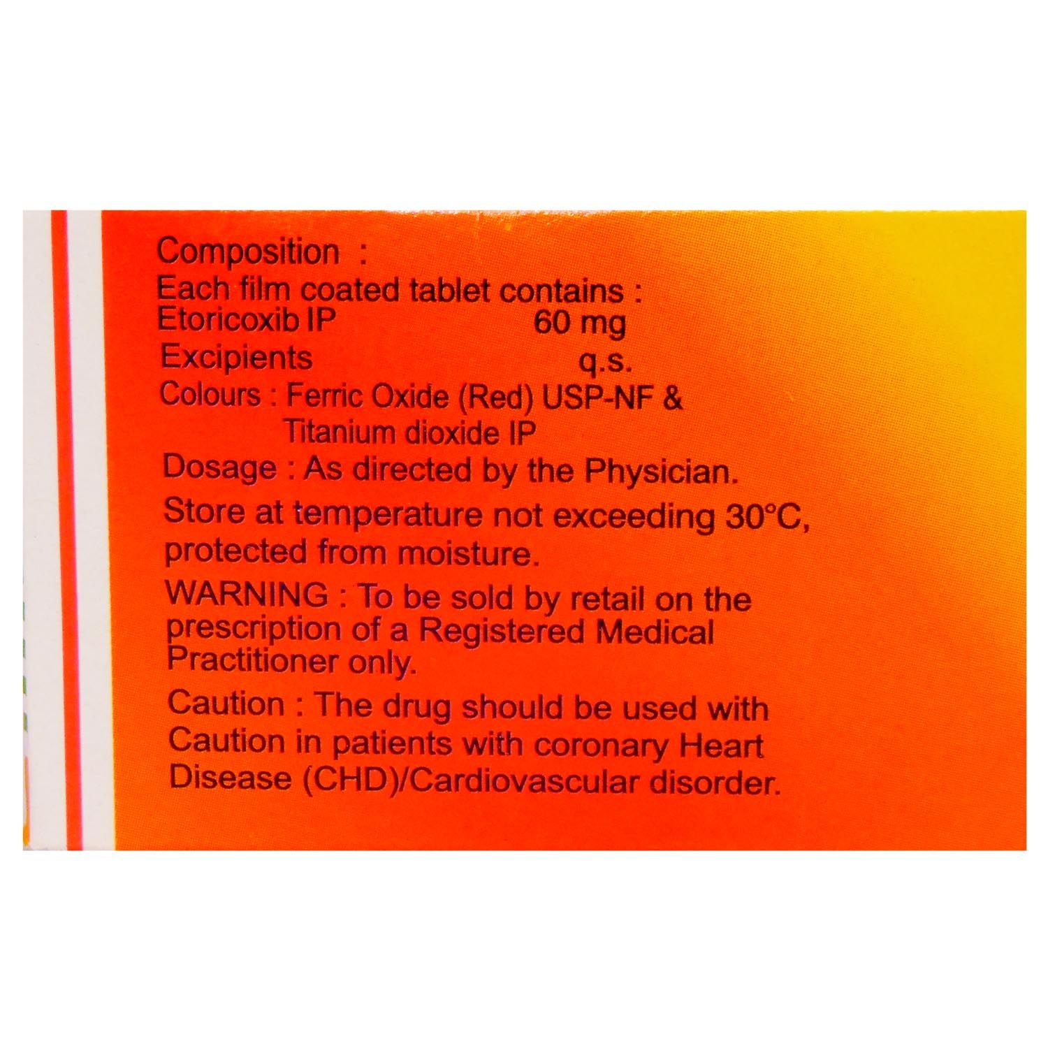 Etrobax 60mg Tablet Price, Uses, Side Effects, Composition - Apollo ...