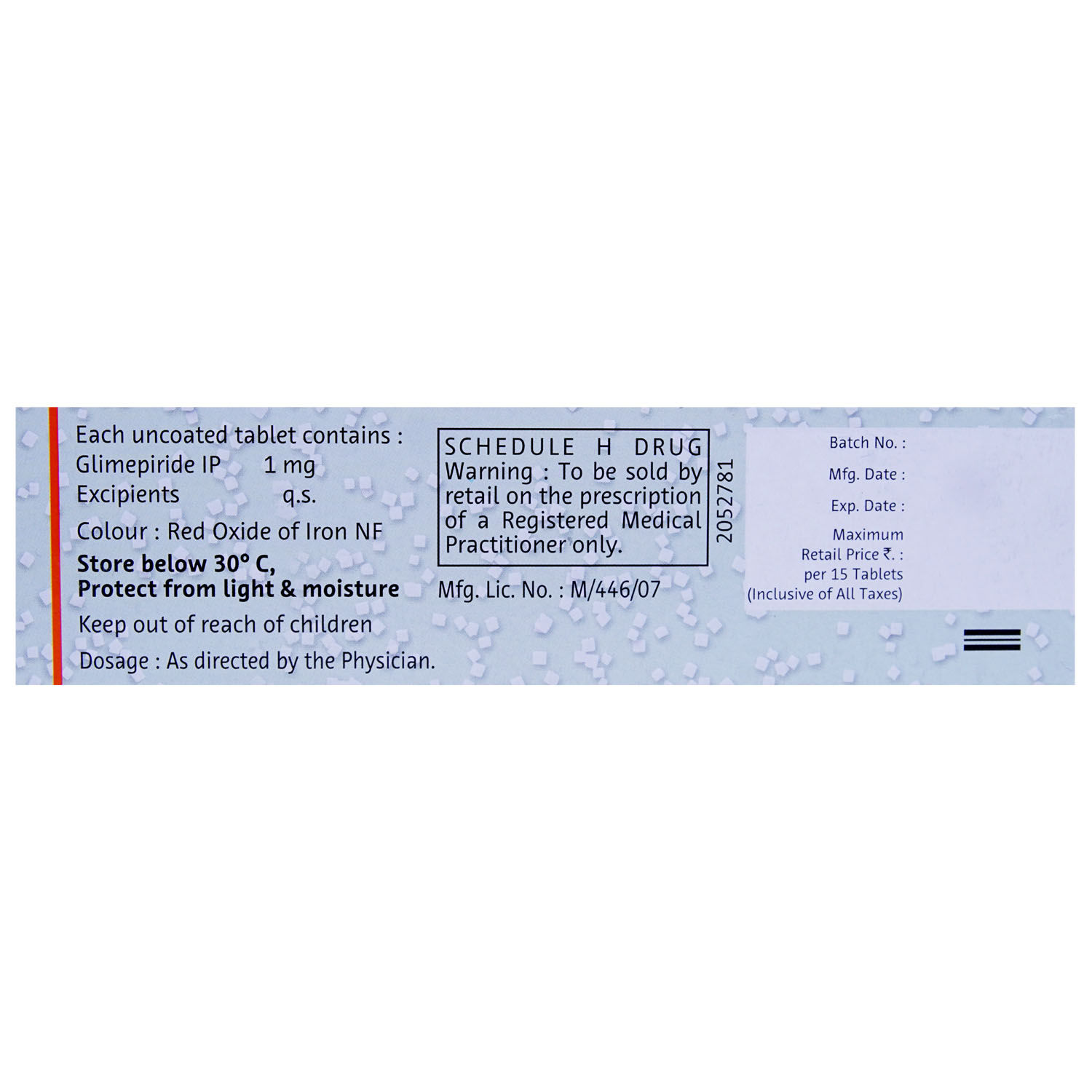 Euglim 1 Tablet | Uses, Side Effects, Price | Apollo Pharmacy