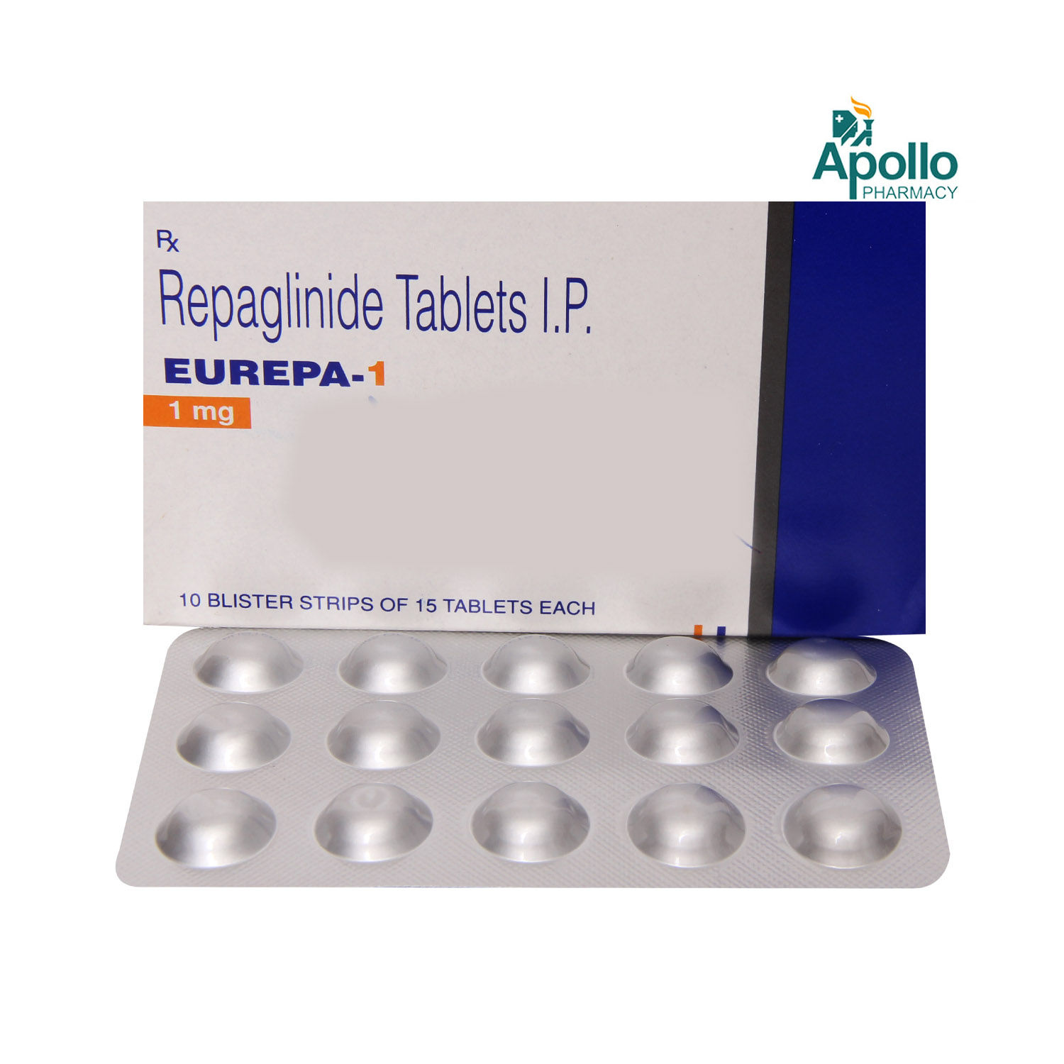 Eurepa 1 Tablet 15's Price, Uses, Side Effects, Composition - Apollo ...