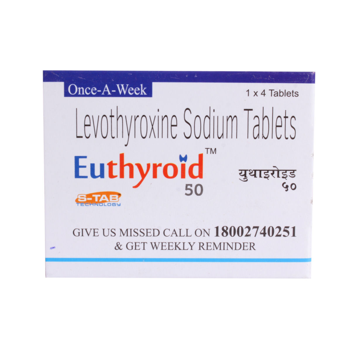 Euthyroid 50 Tablet 4's Price, Uses, Side Effects, Composition - Apollo ...