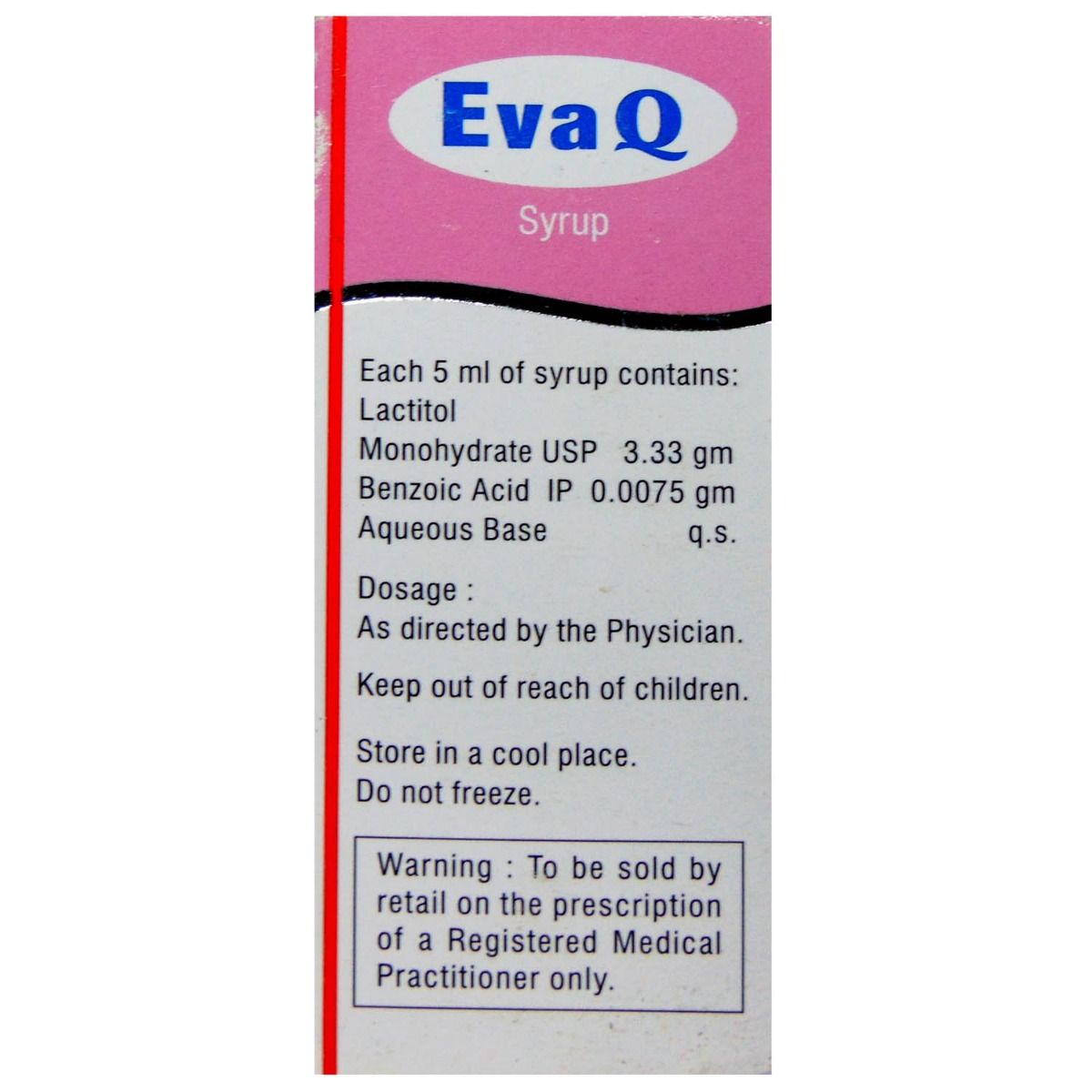 Eva Q Syrup 100 ml Price, Uses, Side Effects, Composition - Apollo Pharmacy