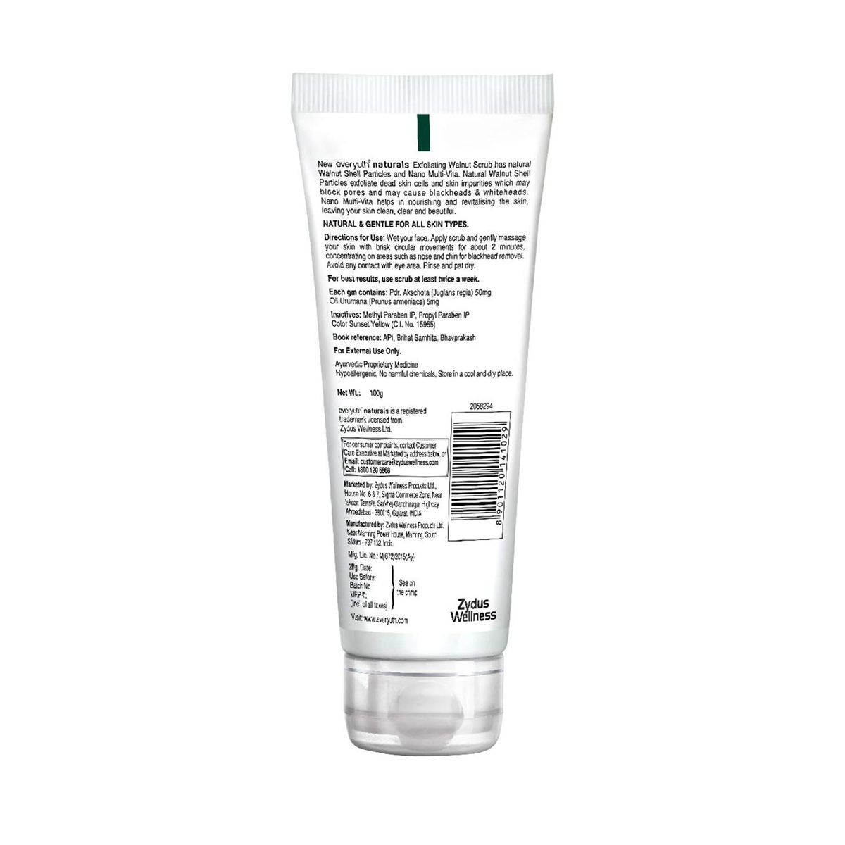 Everyuth Walnut Scrub, 100 gm Price, Uses, Side Effects, Composition ...