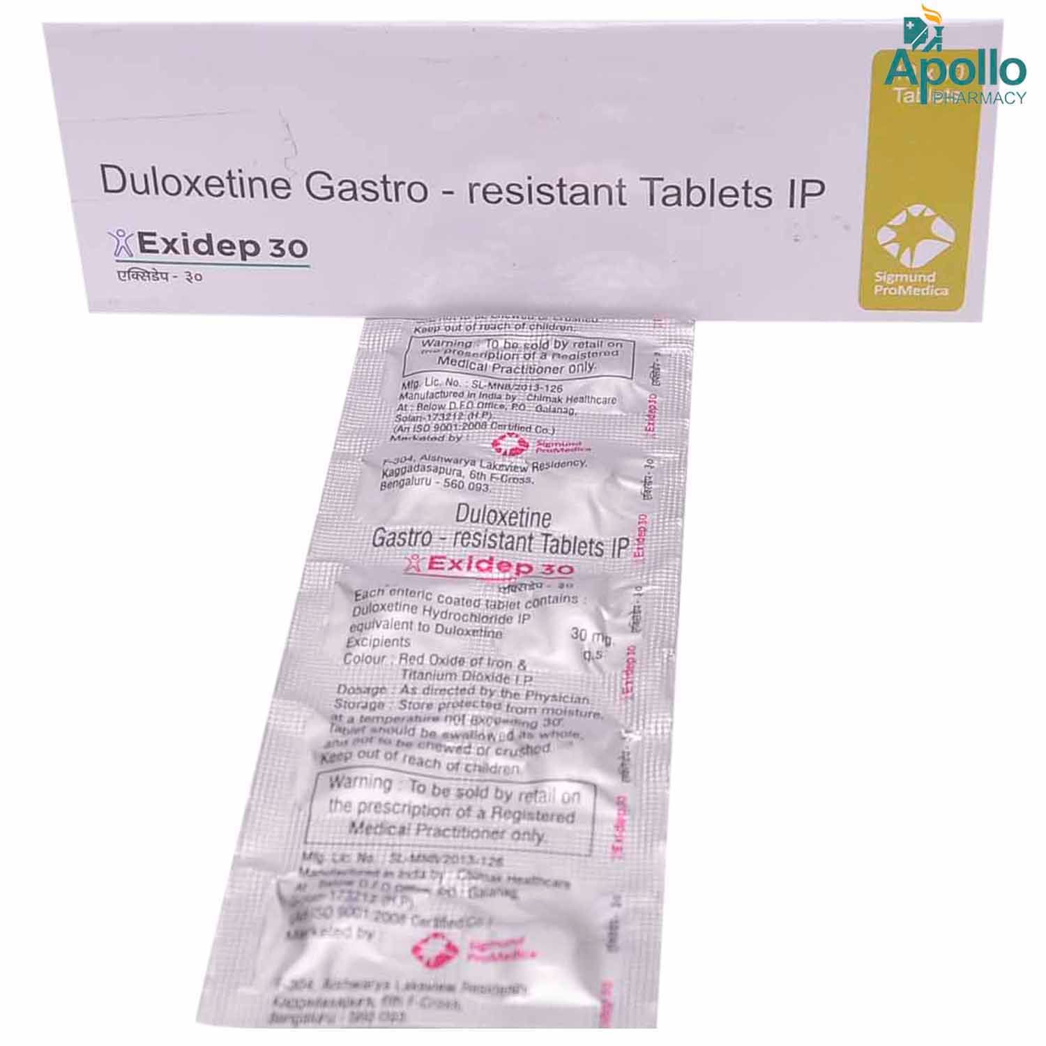 Exidep 20 mg Tablet 10's Price, Uses, Side Effects, Composition ...