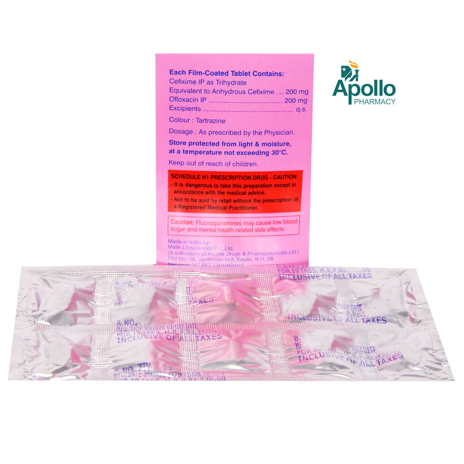 Extacef-Plus Tablet 10's Price, Uses, Side Effects, Composition ...