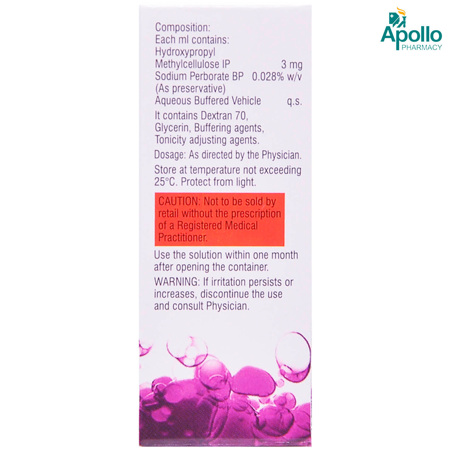 Eyemist Forte Eye Drops | Uses, Side Effects, Price | Apollo Pharmacy