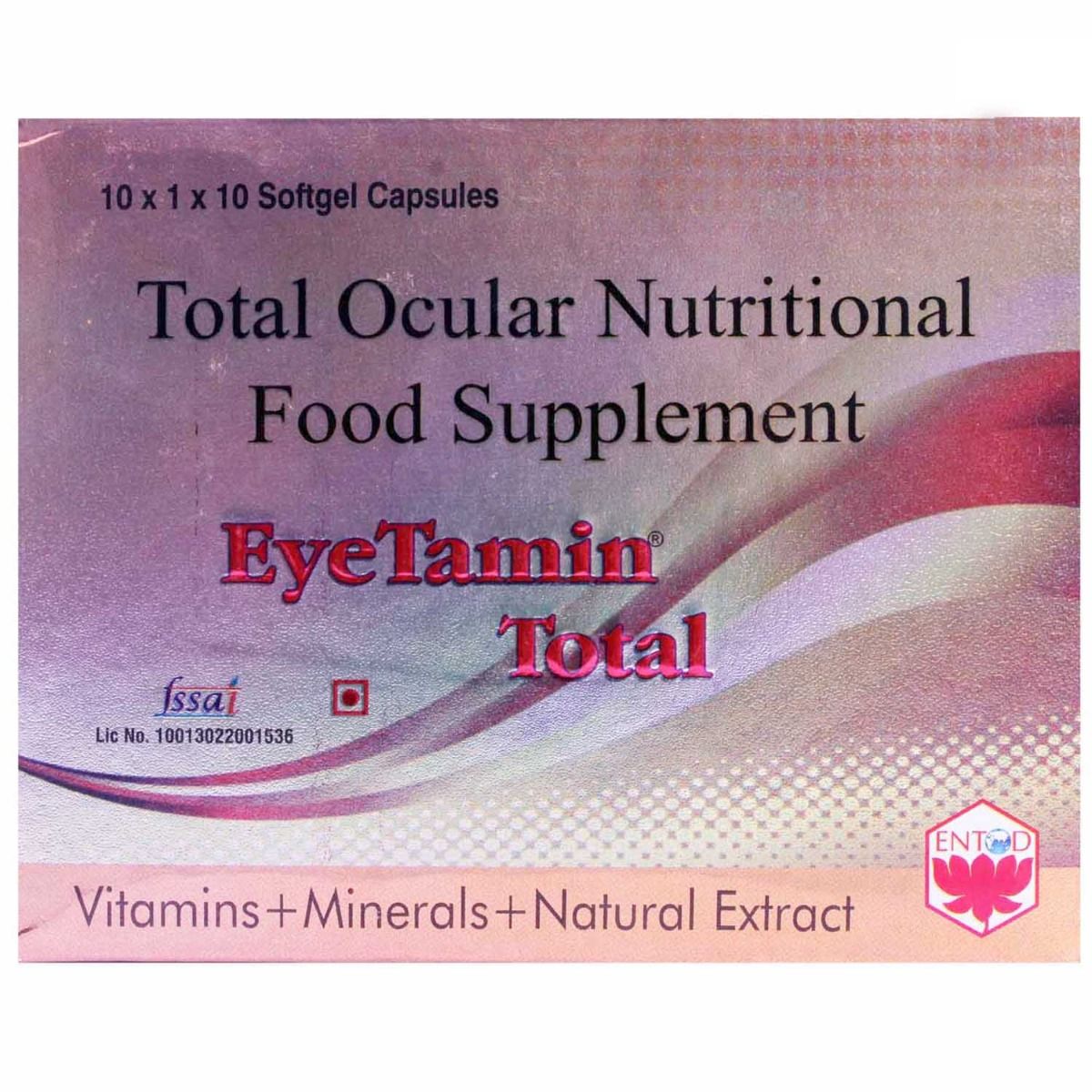 Eyetamin Total Capsule | Uses, Side Effects, Price | Apollo Pharmacy
