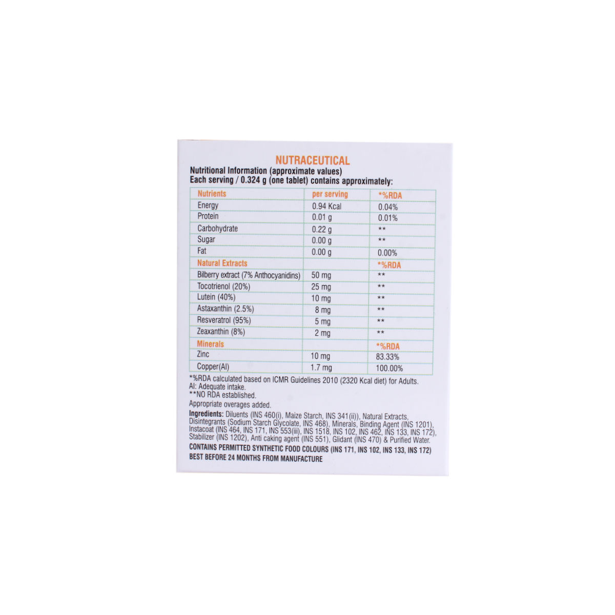 Eyorac-T Tablet 15's Price, Uses, Side Effects, Composition - Apollo ...