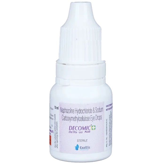 Decomic Plus Eye Drops | Uses, Side Effects, Price | Apollo Pharmacy
