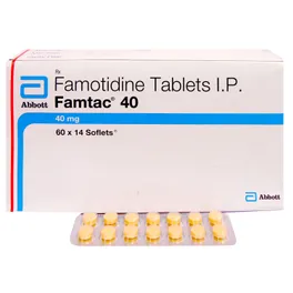 Famtac 40 Tablet | Uses, Side Effects, Price | Apollo Pharmacy