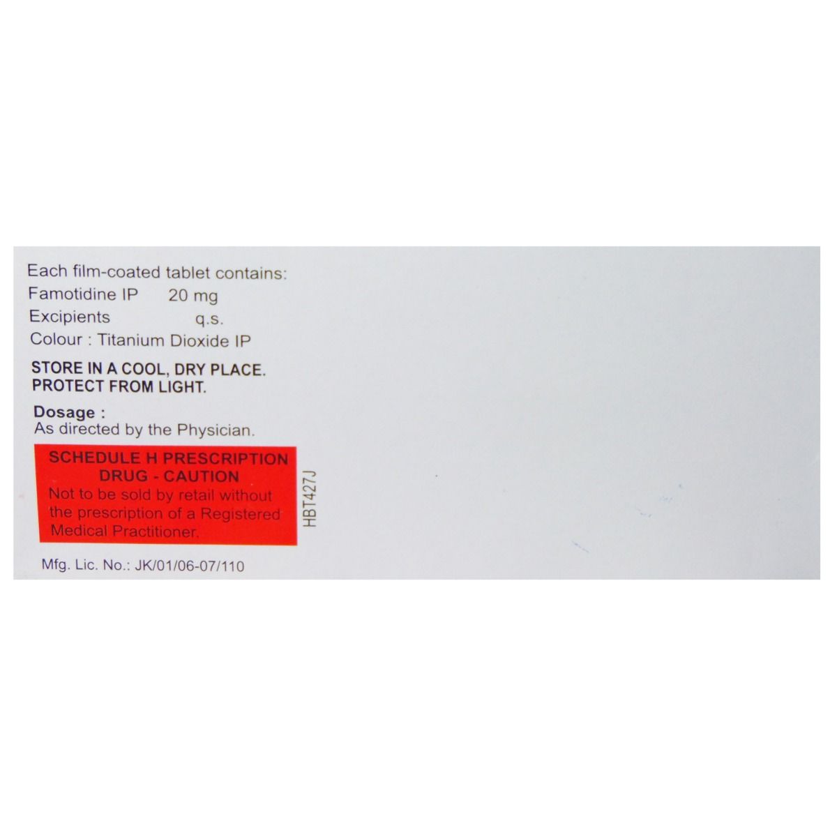 Famonext 20 mg Tablet 14's Price, Uses, Side Effects, Composition ...