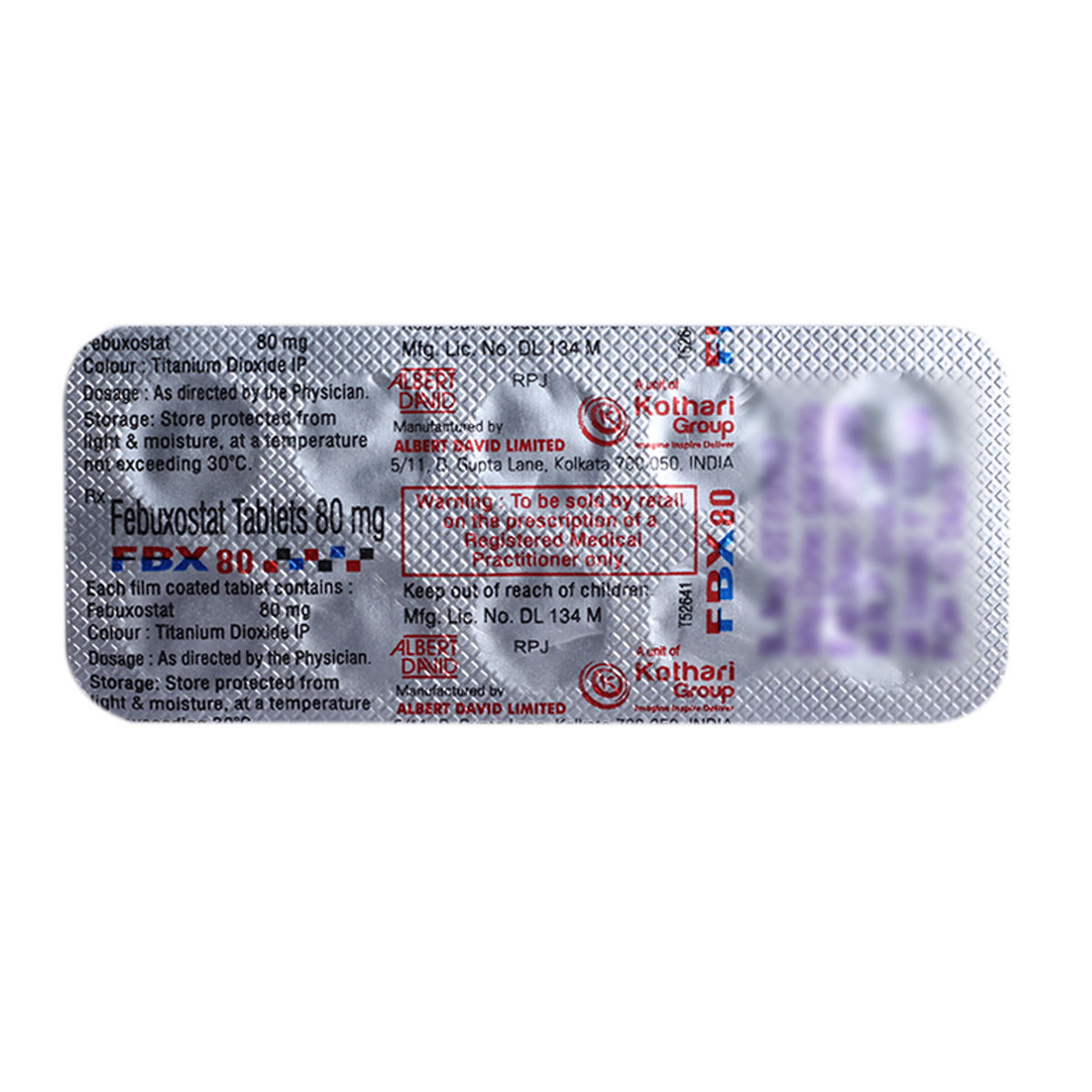 FBX 80 mg Tablet | Uses, Side Effects, Price | Apollo Pharmacy
