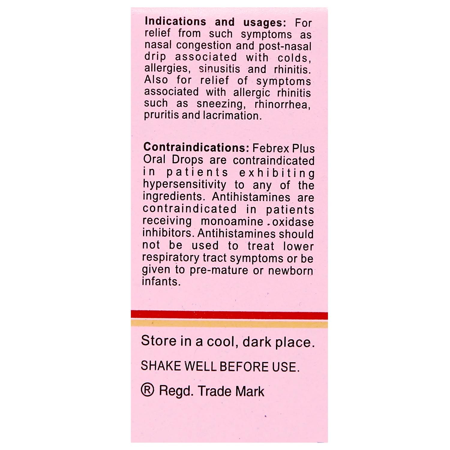 Febrex Plus Drops | Uses, Side Effects, Price | Apollo Pharmacy