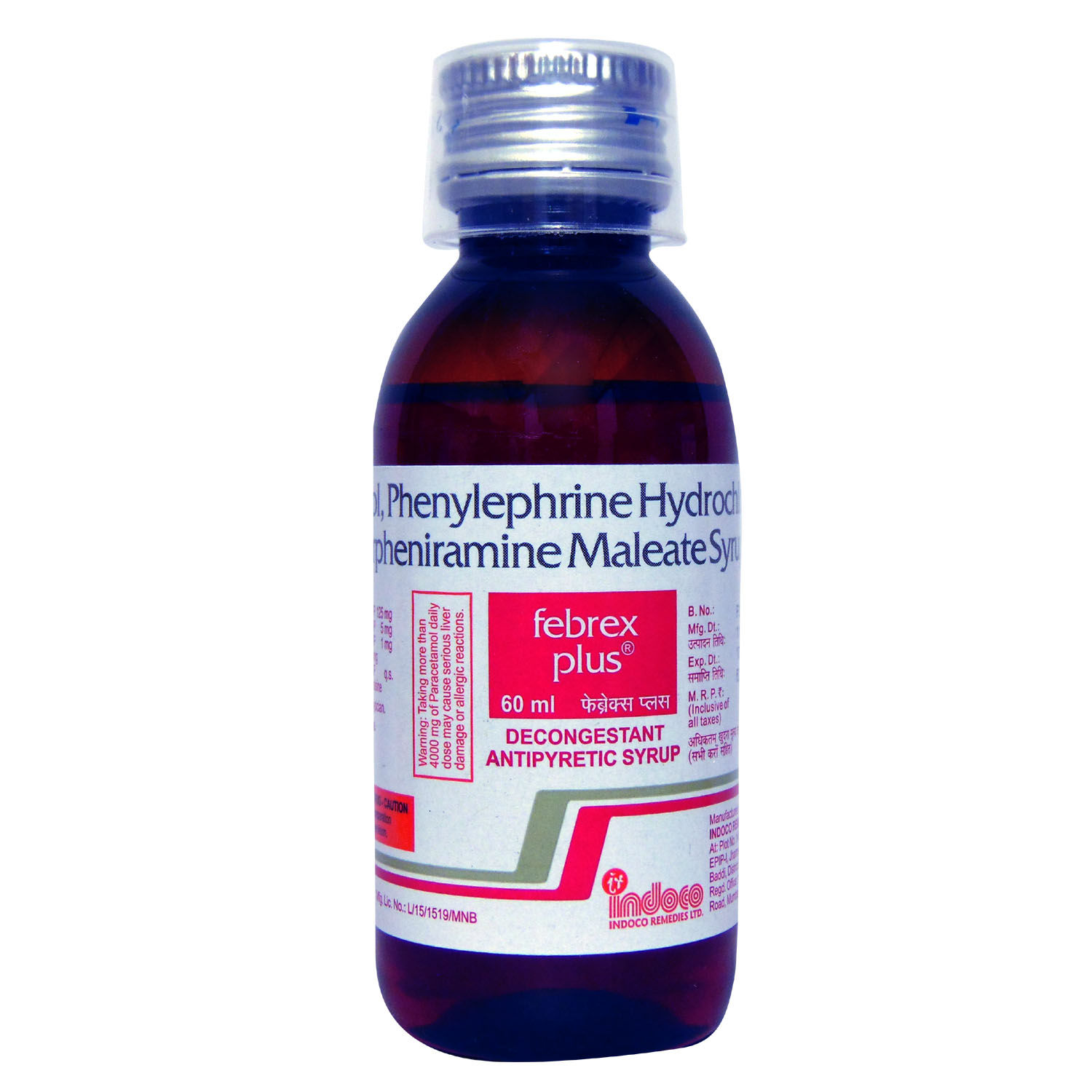 Febrex Plus Syrup | Uses, Side Effects, Price | Apollo Pharmacy