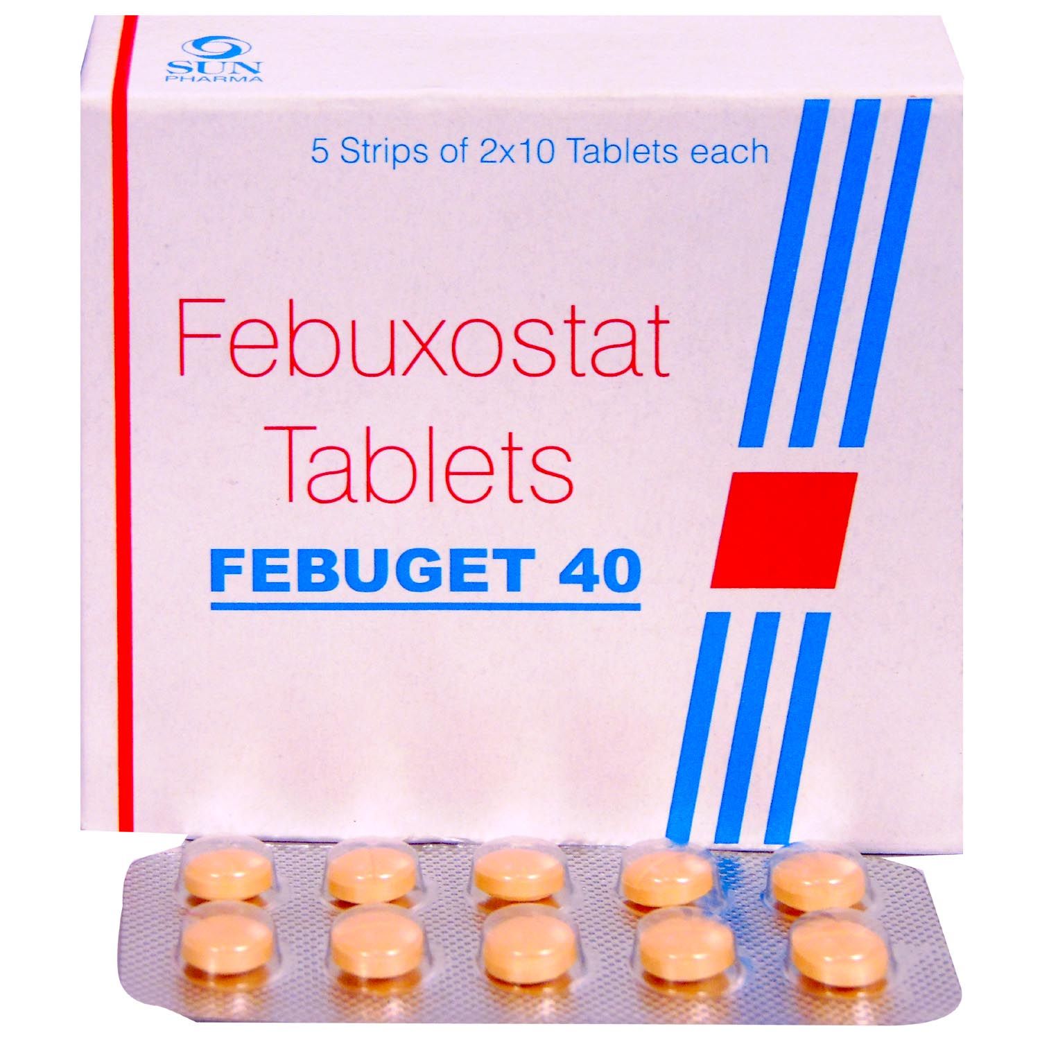 Febuget 40 Tablet | Uses, Side Effects, Price | Apollo Pharmacy