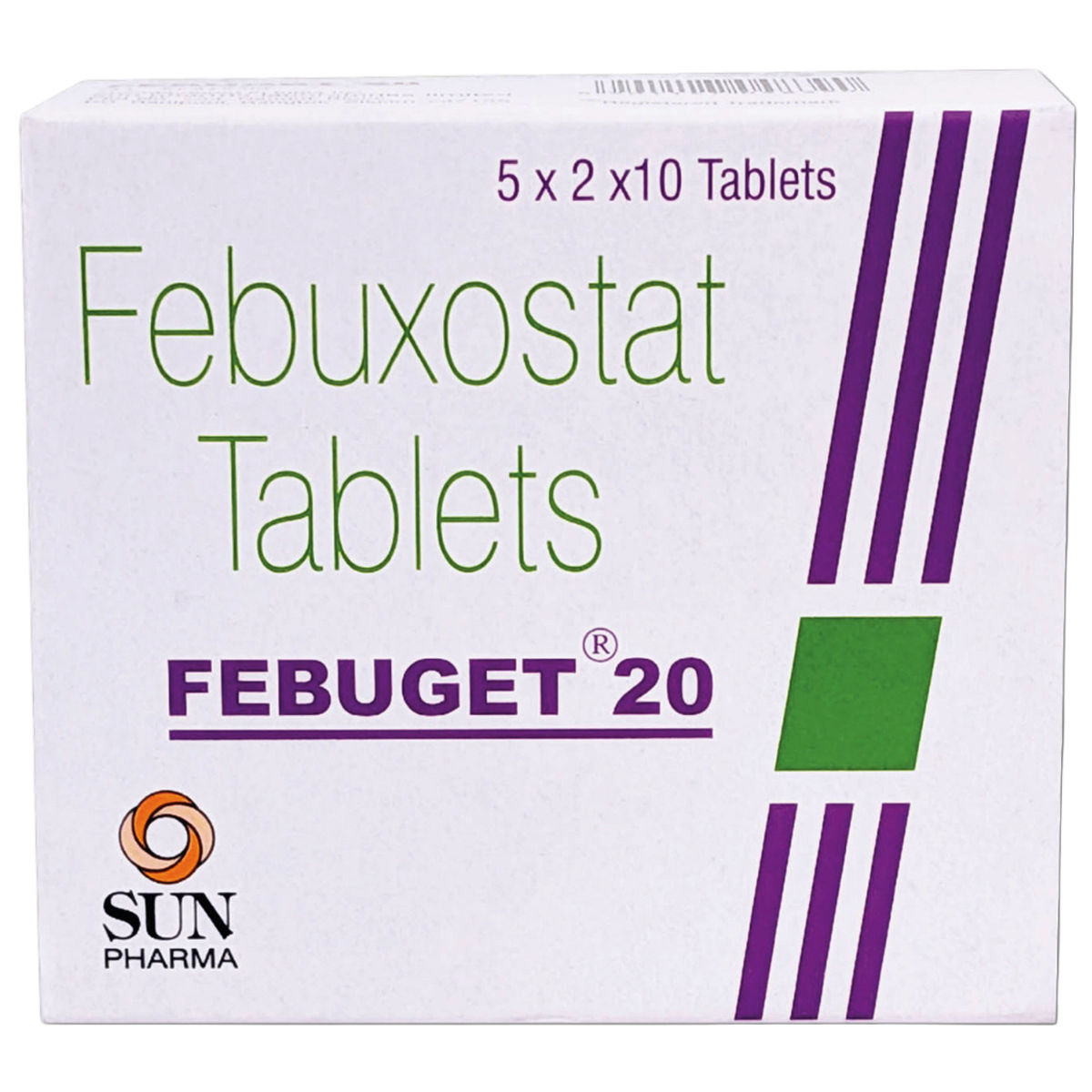 Febuget 20 Tablet 10's | Uses, Side Effects, Price | Apollo Pharmacy