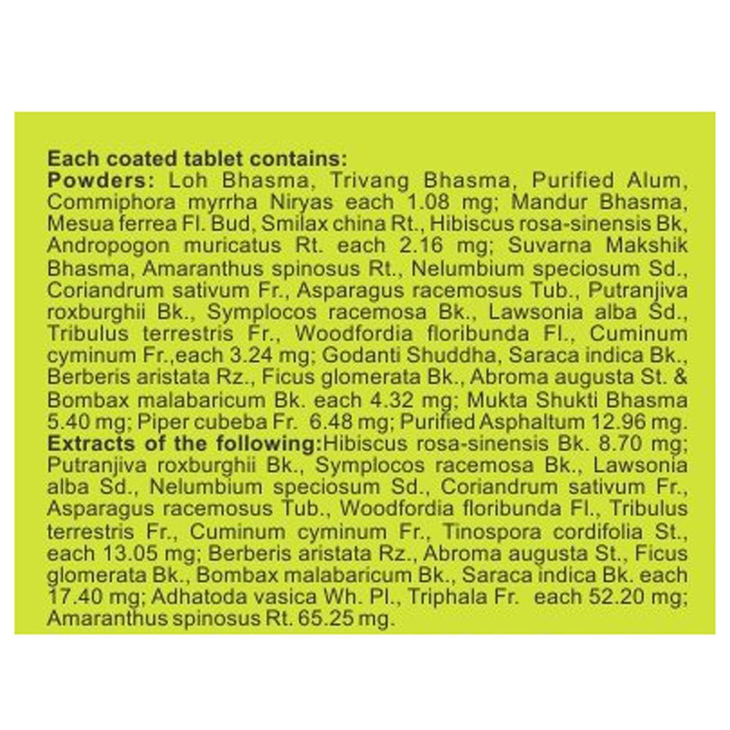 Charak Femiplex, 75 Tablets Price, Uses, Side Effects, Composition ...