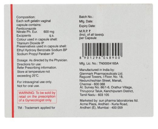 Fentin Vaginal Capsule 1's Price, Uses, Side Effects, Composition ...