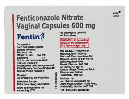 Fentin Vaginal Capsule 1's Price, Uses, Side Effects, Composition ...