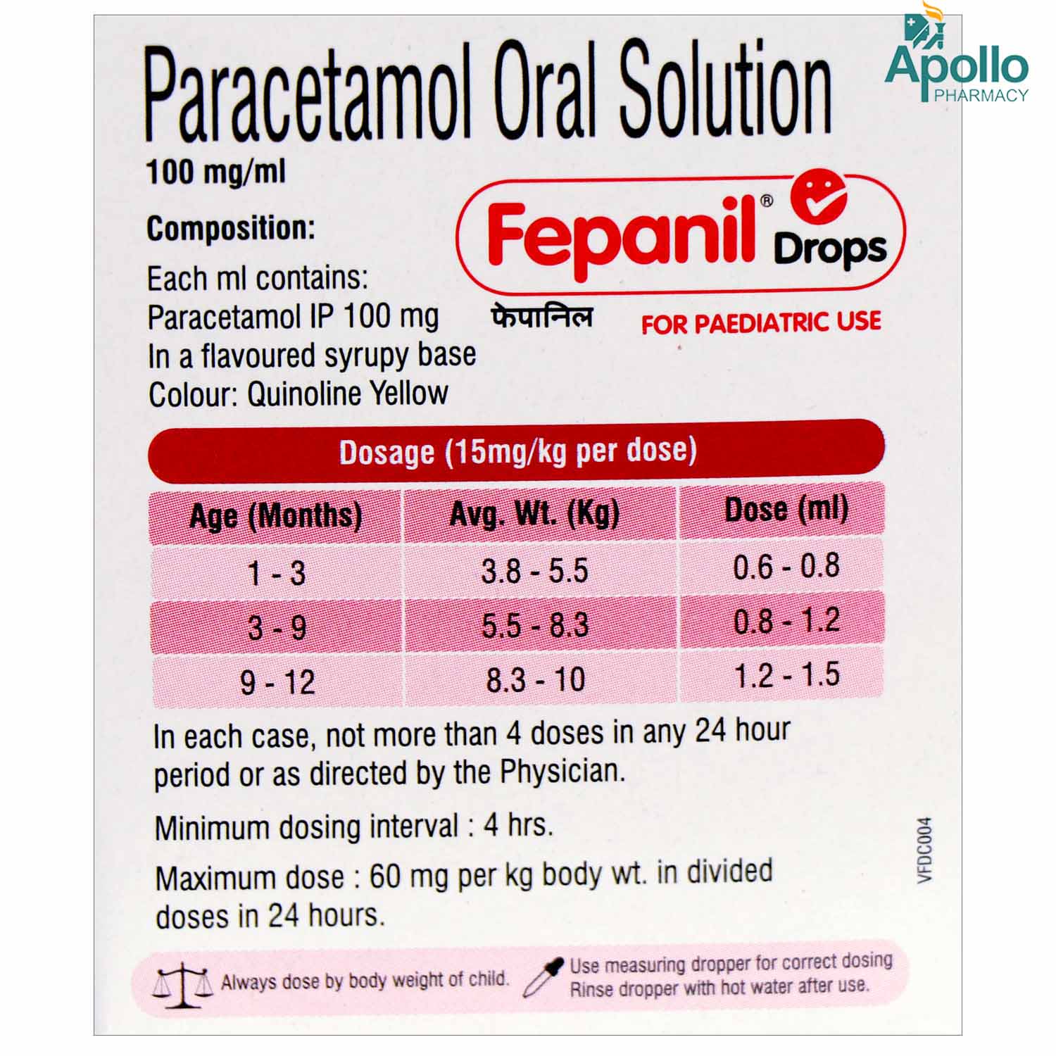 Fepanil Banana Drops | Uses, Side Effects, Price | Apollo Pharmacy