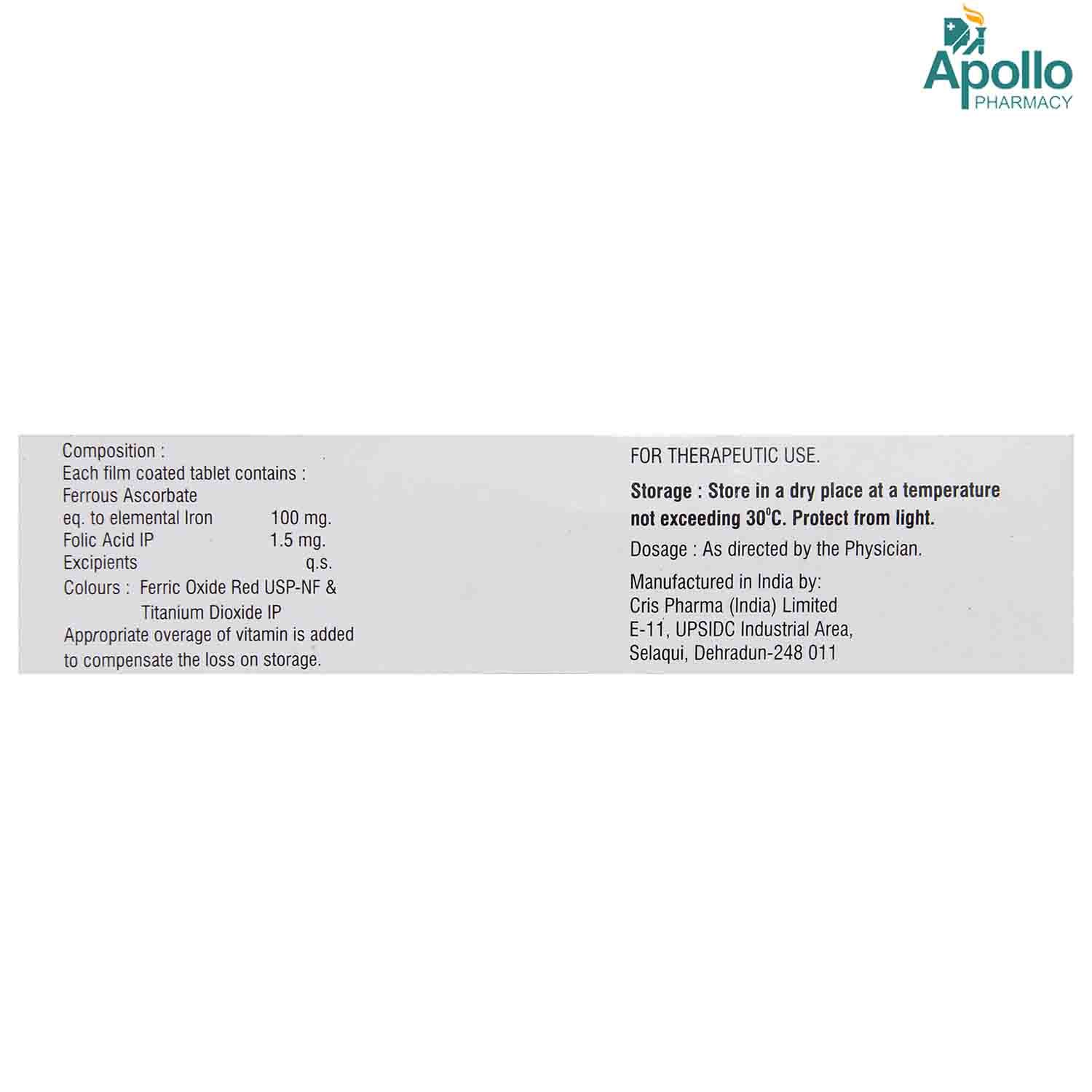Ferikind Tablet | Uses, Side Effects, Price | Apollo Pharmacy