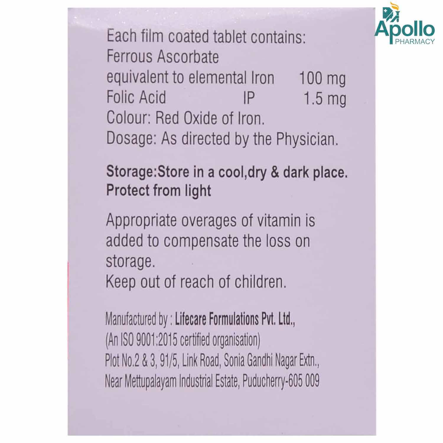 Fermus-XT Tablet 10's Price, Uses, Side Effects, Composition - Apollo ...