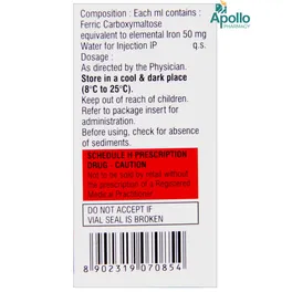 Ferium-500 Injection | Uses, Side Effects, Price | Apollo Pharmacy