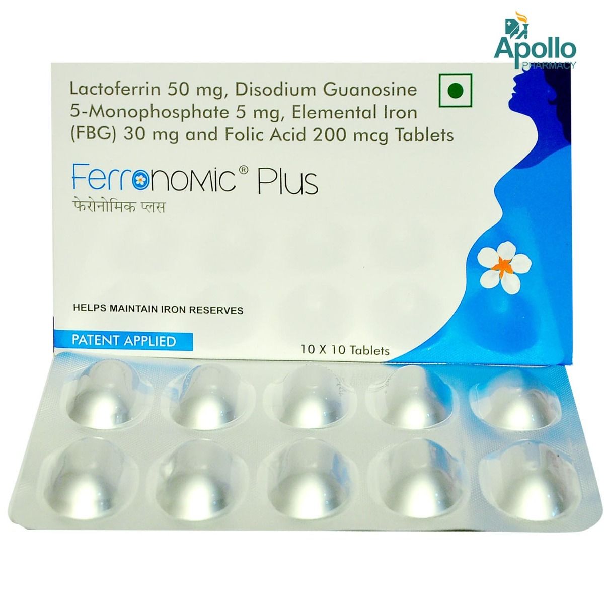 Ferronomic Plus Tablet | Uses, Side Effects, Price | Apollo Pharmacy