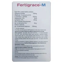 Fertigrace-M Tablet | Uses, Side Effects, Price | Apollo Pharmacy